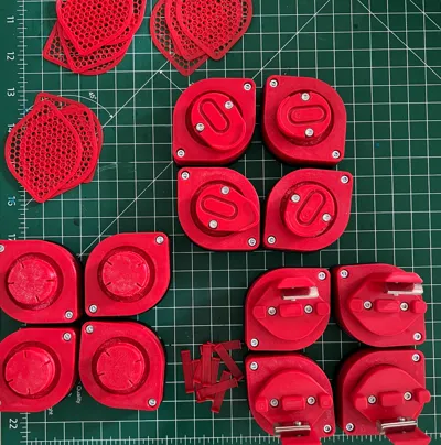 HULA v1.0 Anti-Vibration Feet for 3D Printers by thrutheframe ...