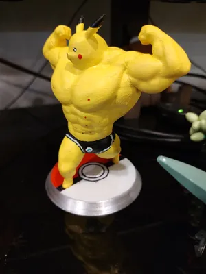 muscle_pikachu_肌肉皮卡丘 by COLOCO - MakerWorld