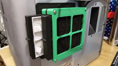 HEPA/Carbon Filters Bambu X1C/P1S Chamber Exhaust by xallex digital ...