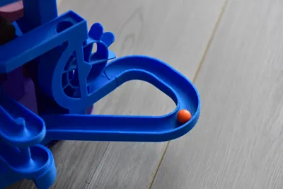 Marble Run 003 Paddle Wheel Addon v2 Plus by MplusM MakerWorld ...