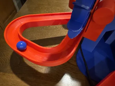 Marble Run 003 Paddle Wheel Addon v2 Plus by MplusM MakerWorld: Download Free 3D Models