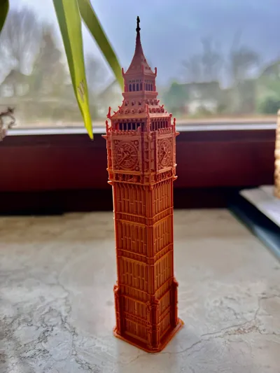 Big Ben (Elizabeth Tower) - London, UK by MiniWorld3D MakerWorld ...