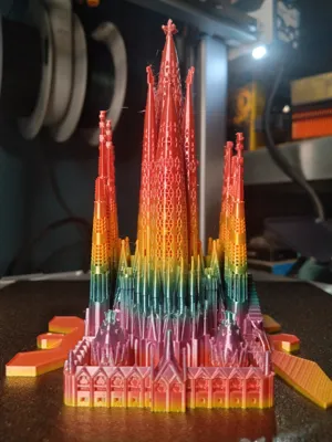 Sagrada Familia - Barcelona, Spain - Free 3D Print Model - MakerWorld