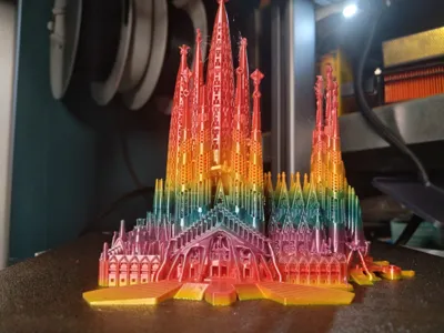 Sagrada Familia - Barcelona, Spain - Free 3D Print Model - MakerWorld