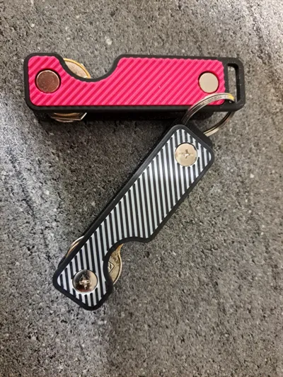 KeyCarry - EDC Key Organizer (M3 screw compatible) by Downloaded Goods ...
