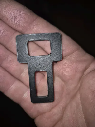 Universal Seat Belt Plug by ArgiCZ - MakerWorld