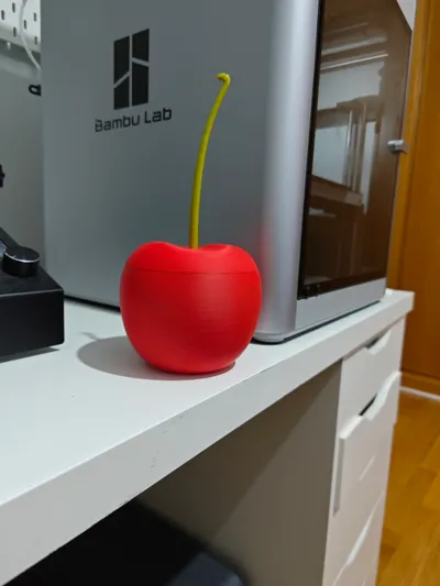 Cherry stash box by 3D prints and gifts MakerWorld: Download Free 3D Models
