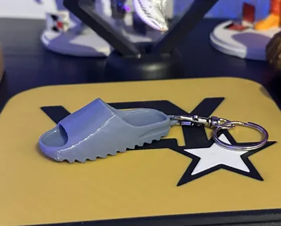 Yeezy adidas slide keychain by 3DPickles - MakerWorld