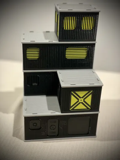 Modular Outpost Terrain by TerTerro MakerWorld: Download Free 3D Models