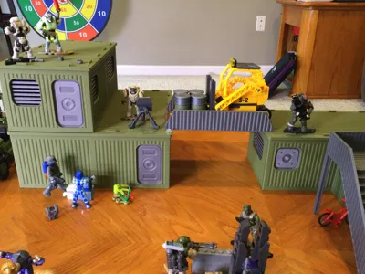 Modular Outpost Terrain by TerTerro MakerWorld: Download Free 3D Models