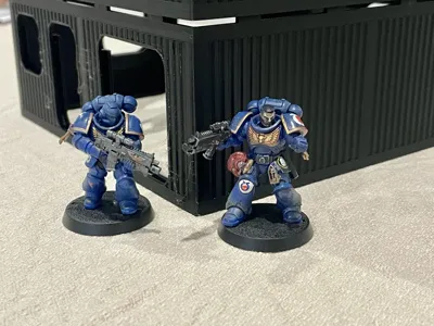 Modular Outpost Terrain by TerTerro MakerWorld: Download Free 3D Models