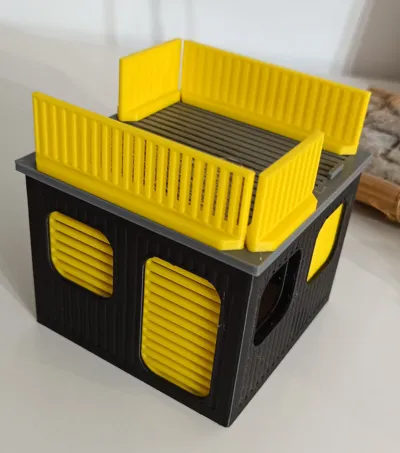 Modular Outpost Terrain by TerTerro MakerWorld: Download Free 3D Models