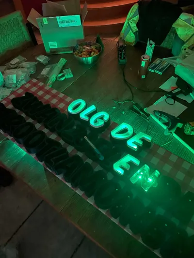 Led light sign letters (alphabet) diffuser's por Milicjovan - MakerWorld