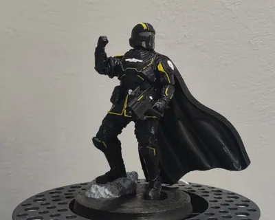 Helldiver Miniature by Galactic Armory MakerWorld: Download Free 3D Models