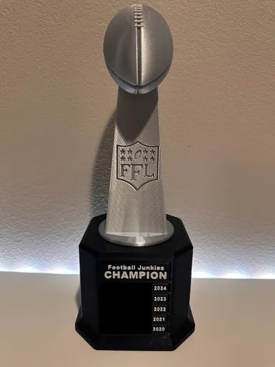 Fantasy Football Trophy w/ Magnetic Name Plates Remixed by Hight1 ...