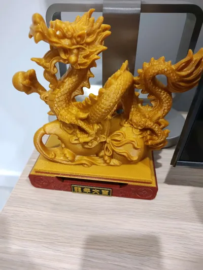 chinese dragon riding a gourd 龙年大吉 by DuDuBa MakerWorld: Download Free ...
