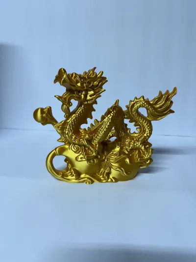 chinese dragon riding a gourd 龙年大吉 by DuDuBa MakerWorld: Download Free ...