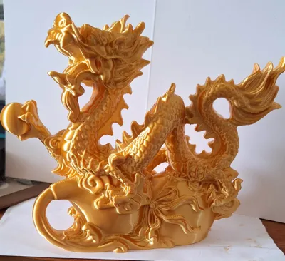 chinese dragon riding a gourd 龙年大吉 by DuDuBa MakerWorld: Download Free ...