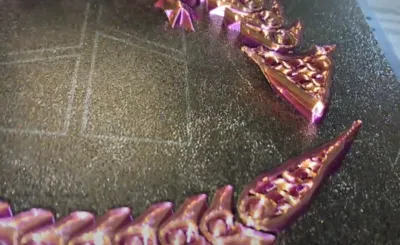 Articulated crystal dragon v2 (fixed) Remixed by Molodos MakerWorld: Download Free 3D Models