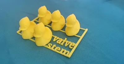 Duck Valve Stem Covers - Free 3D Print Model - MakerWorld