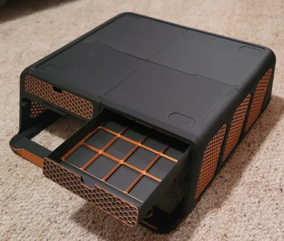 Honeycomb Drawer Mod/Gridfinity Remixed by TDC-3D - MakerWorld