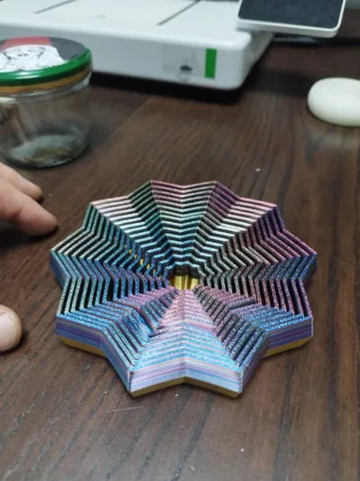 10 point collapsing star by Makers Manifest MakerWorld: Download Free ...