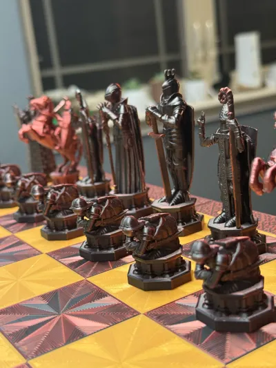 Wizard Chess Remixed by Meyerhouse MakerWorld: Download Free 3D Models