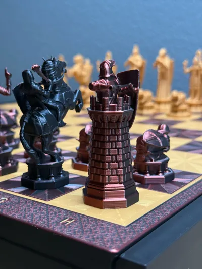 Wizard Chess Remixed by Meyerhouse MakerWorld: Download Free 3D Models