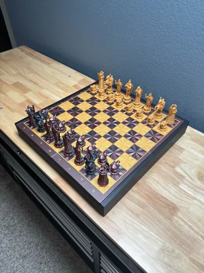 Wizard Chess Remixed by Meyerhouse MakerWorld: Download Free 3D Models