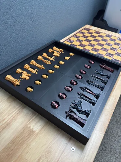 Wizard Chess Remixed by Meyerhouse MakerWorld: Download Free 3D Models