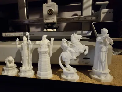 Wizard Chess Remixed by Meyerhouse MakerWorld: Download Free 3D Models