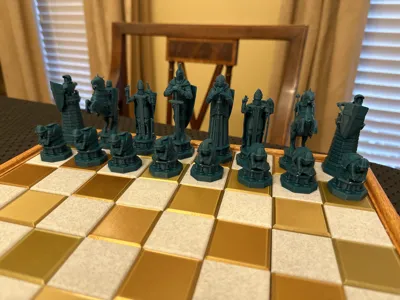 Wizard Chess Remixed by Meyerhouse MakerWorld: Download Free 3D Models