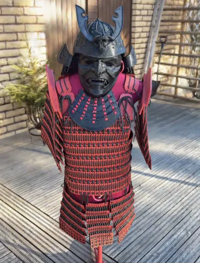 Samurai armor lamellar - Free 3D Print Model - MakerWorld