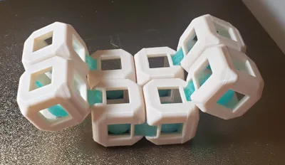 Infinity Cube with balls inside by schuetzi99MakerWorld: Download Free ...