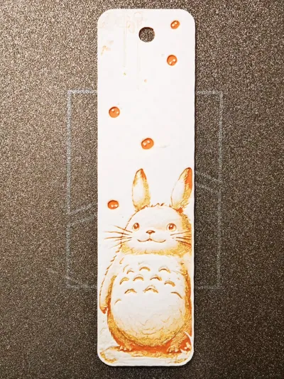 Hue Forge Totoro Bookmark 3 colors by Skullkitten - MakerWorld