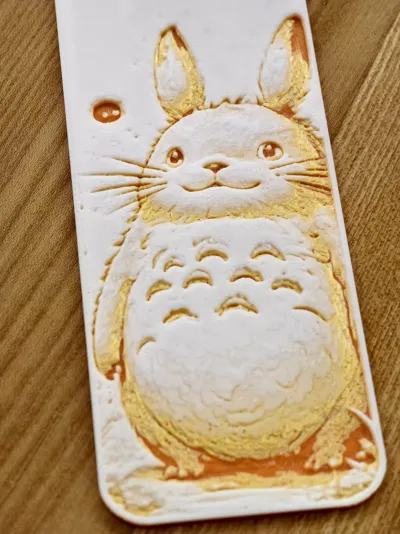 Hue Forge Totoro Bookmark 3 colors by Skullkitten - MakerWorld