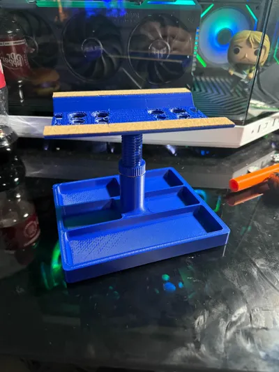 Adjustable RC Car Stand w/ Shocks Station by Raz B MakerWorld: Download ...