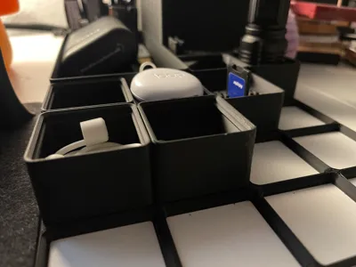 Gridfinity Bin 1x1 All Heights Remixed by Models - MakerWorld