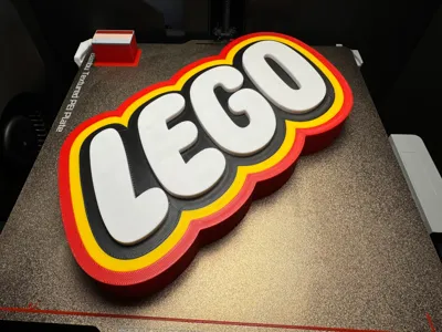 legos Sign wall art by 3DeepPrinting - MakerWorld