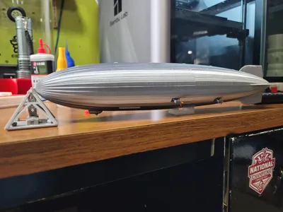 LZ-129 Hindenburg - scale 1/1000 by vandragon_de - MakerWorld