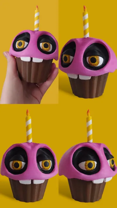 Mr. Cupcake, Carl FNAF by killingseed - MakerWorld