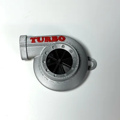 Spinning Turbo Keychain Whistle - Free 3D Print Model - MakerWorld
