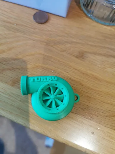 Spinning Turbo Keychain Whistle - Free 3D Print Model - MakerWorld