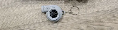 Spinning Turbo Keychain Whistle by DjangoCashflowMakerWorld: Download Free 3D Models