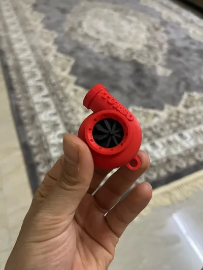 Spinning Turbo Keychain Whistle by DjangoCashflowMakerWorld: Download Free 3D Models