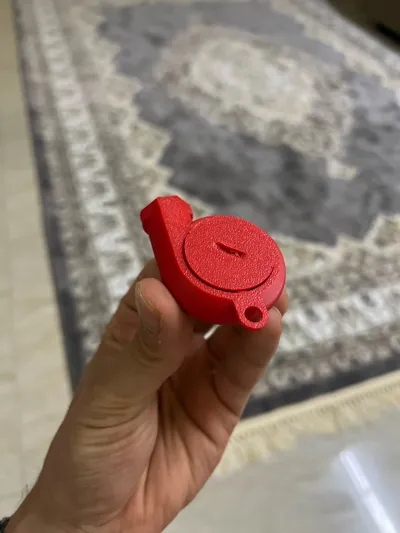 Spinning Turbo Keychain Whistle by DjangoCashflowMakerWorld: Download Free 3D Models