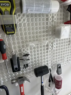 Drill Holder for Multiboard - Won't Fall! Remixed by Andre P - MakerWorld