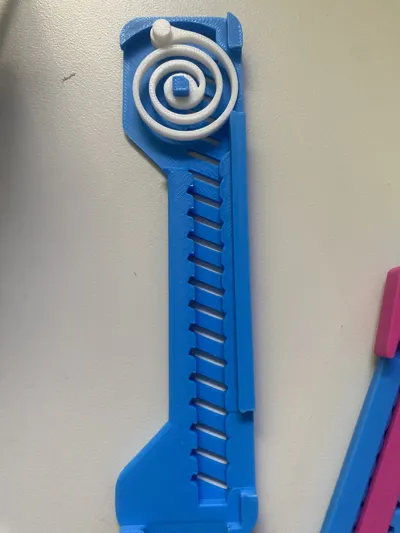 One handed spring blade / knife by B4it MakerWorld: Download Free 3D Models