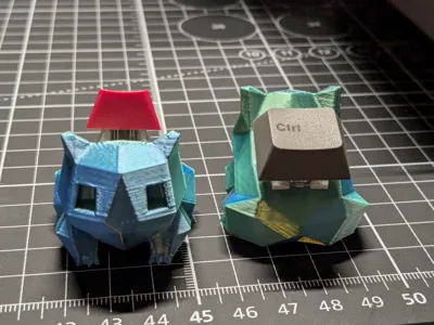 Bulbasaur Fidget Clicker with Keyboard Switch by Azylmarillion ...