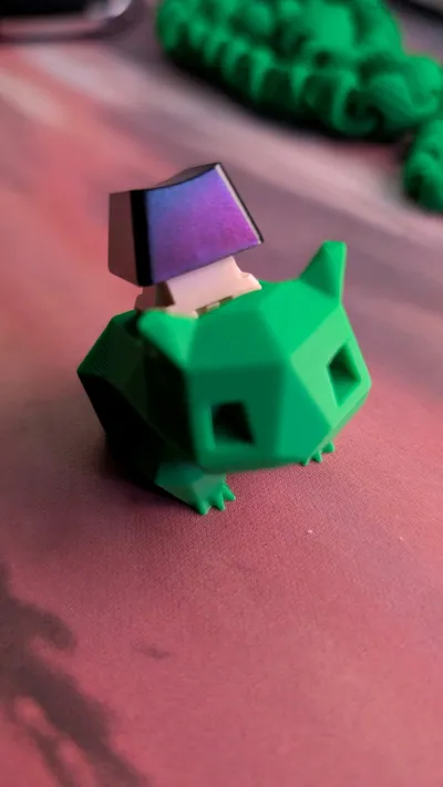 Bulbasaur Fidget Clicker with Keyboard Switch by Azylmarillion ...